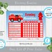 Firetruck Children's Daily Routine Charts, Morning Routine Chart ...