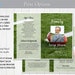 Football Fan Funeral Program Template, Obituary/order of Service ...