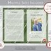 Football Funeral Program Template, Celebration of Life Memorial Service ...