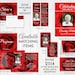 Red Rose Funeral Program Template, Obituary/order of Service Template ...