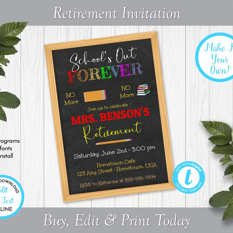 Teacher Retirement - Etsy