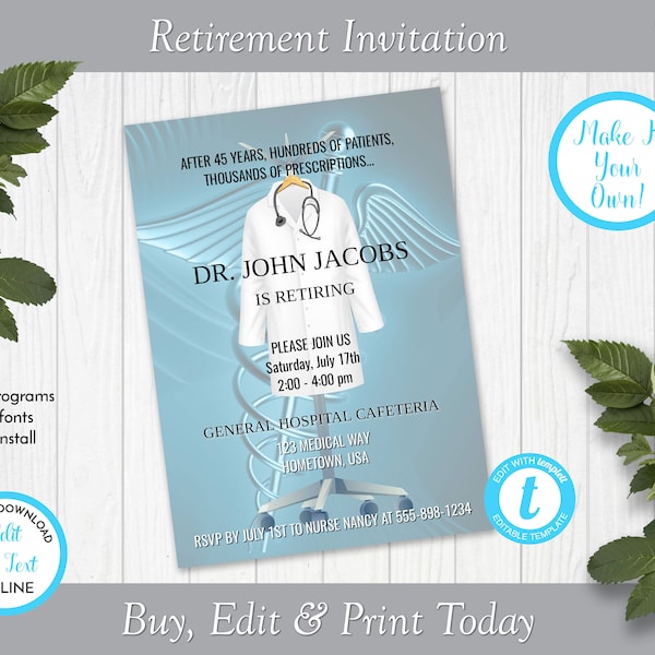Retirement Party - Etsy