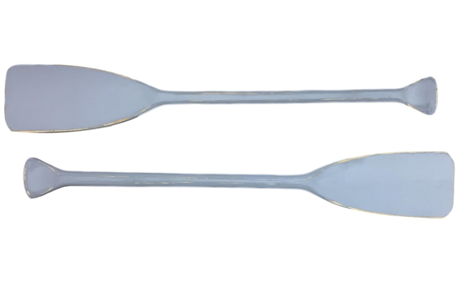 Coastal White Wash Wooden Deluxe Paddles Coastal Design Oars - Etsy