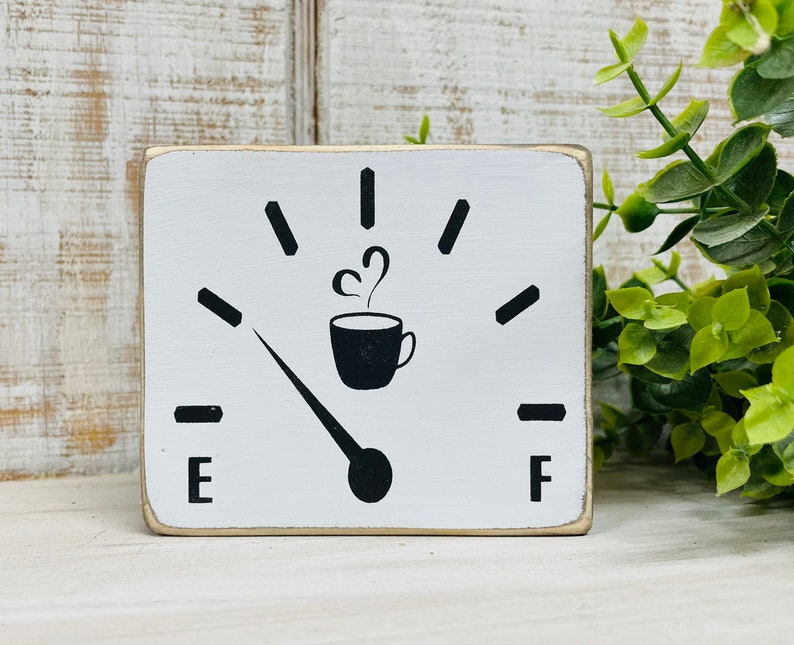 Funny Coffee Bar Sign Tiered Tray Block Coffee Sign Signs - Etsy