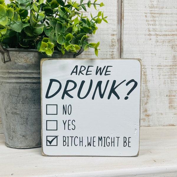 Funny Alcohol Sign - Etsy