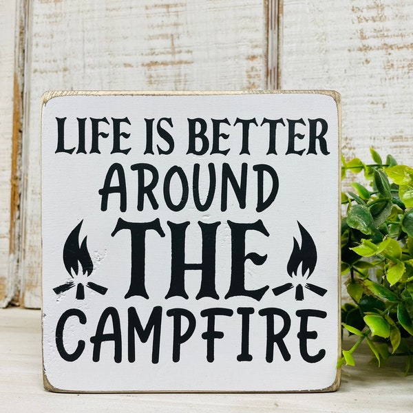 Campfire Sign - Etsy