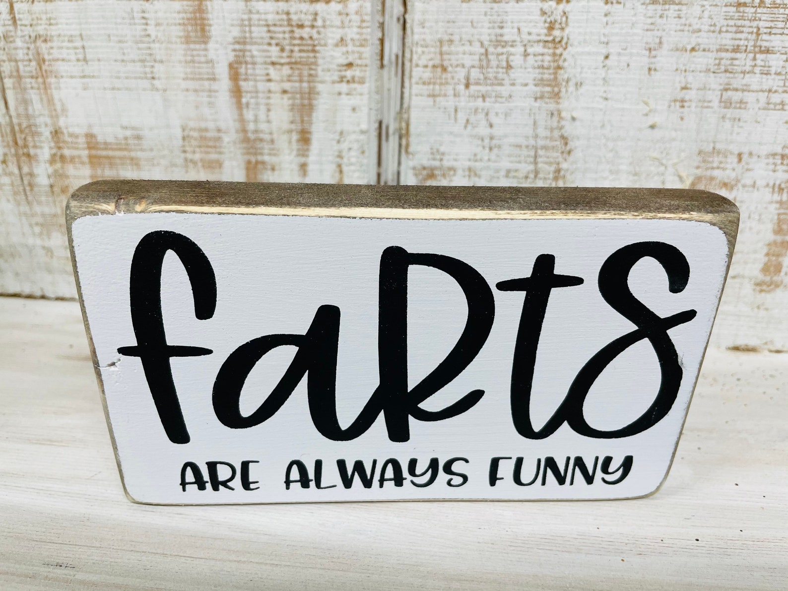 Funny Bathroom Sign Farts Are Always Funny Boys Kids - Etsy