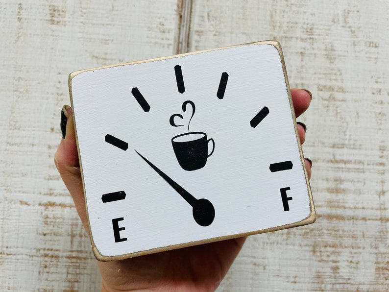 Funny Coffee Bar Sign Tiered Tray Block Coffee Sign Signs - Etsy