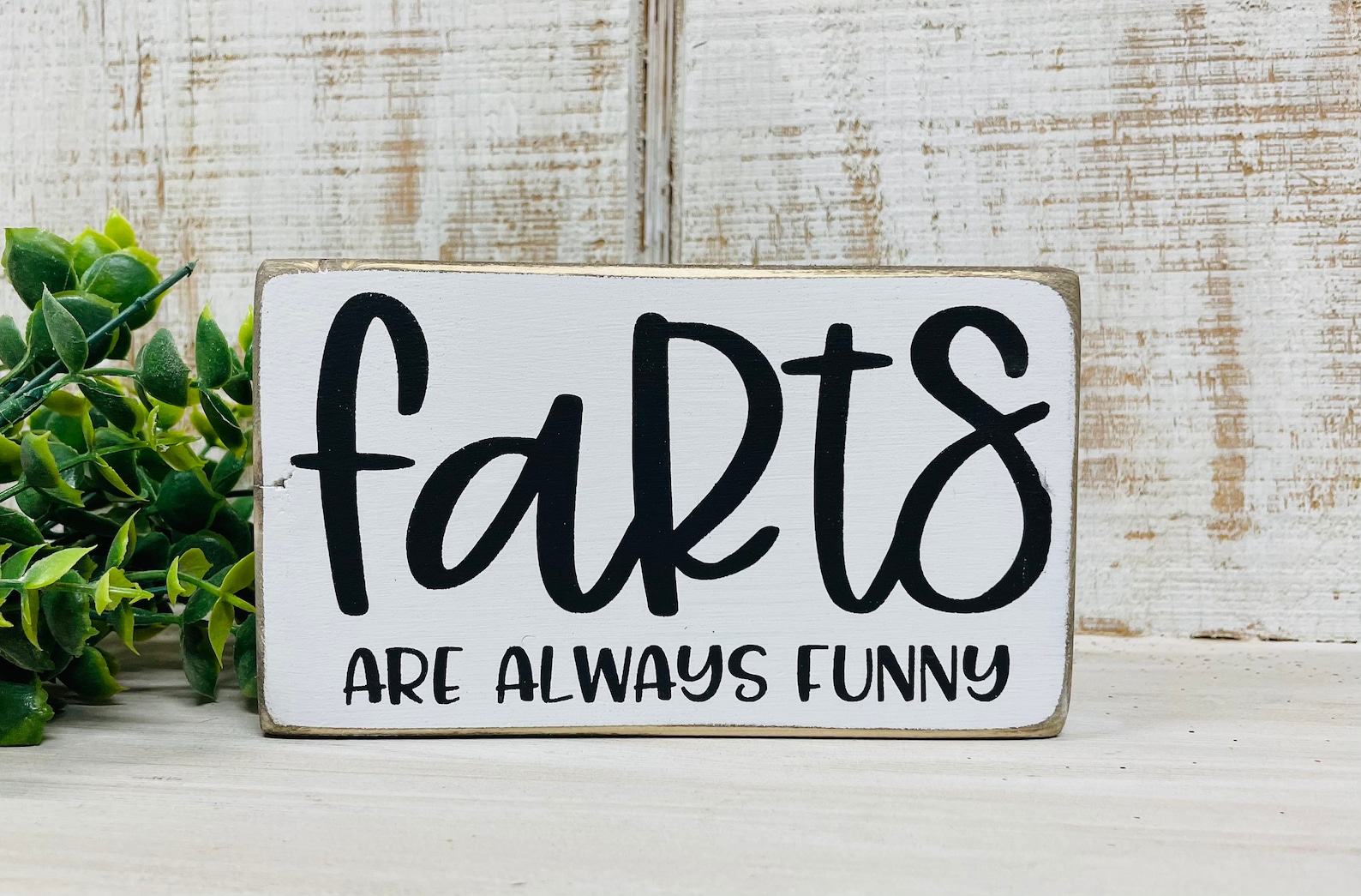 Funny Bathroom Sign Farts Are Always Funny Boys Kids - Etsy