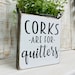 Funny Wine Bar Sign Signs for Bar Mancave Corks Are for - Etsy