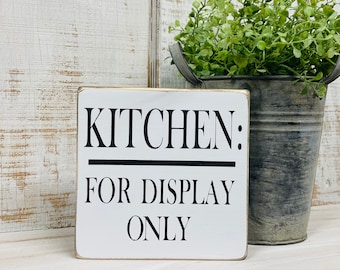 Display Only Sign - Etsy