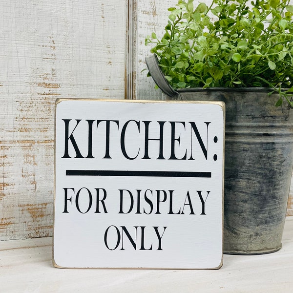 Wood Kitchen for Display Only - Etsy