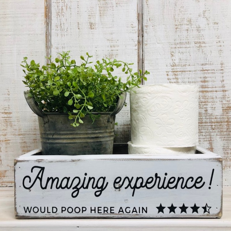 Back of Toilet Box - Etsy