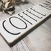 Coffee Bar Hand Painted Wood Sign Kitchen Coffee Decor - Etsy