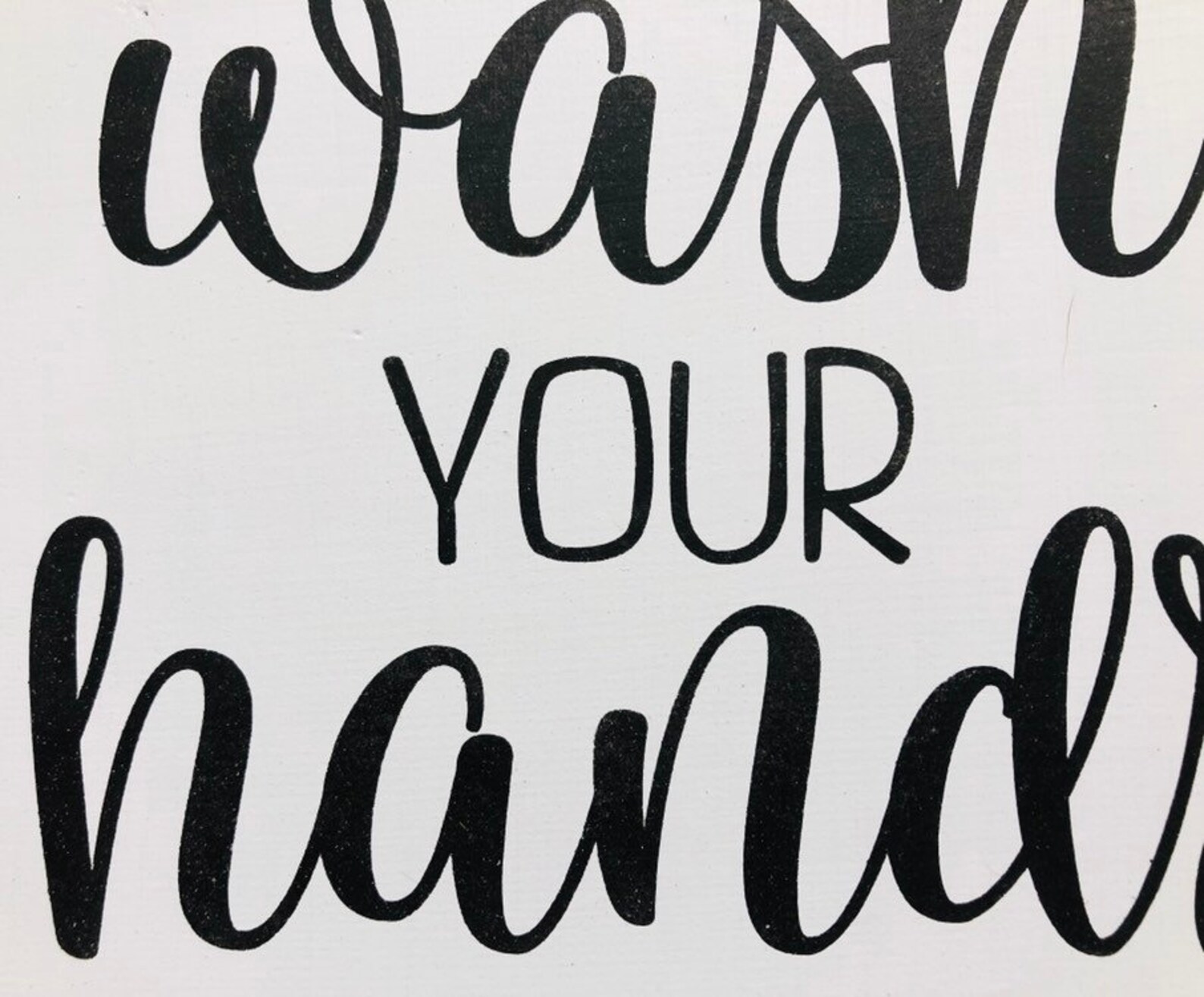 Wash Your Hands Wood Sign Kids Bathroom Sign Farmhouse - Etsy