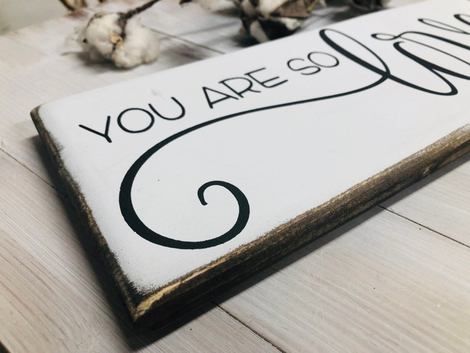 You Are so Loved Wood Sign Master Bedroom Sign Farmhouse - Etsy