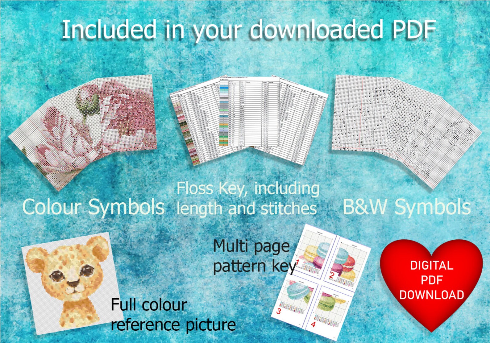Cinco De Mayo Mexican Skull Cross Stitch Pattern, Instant PDF Download ...