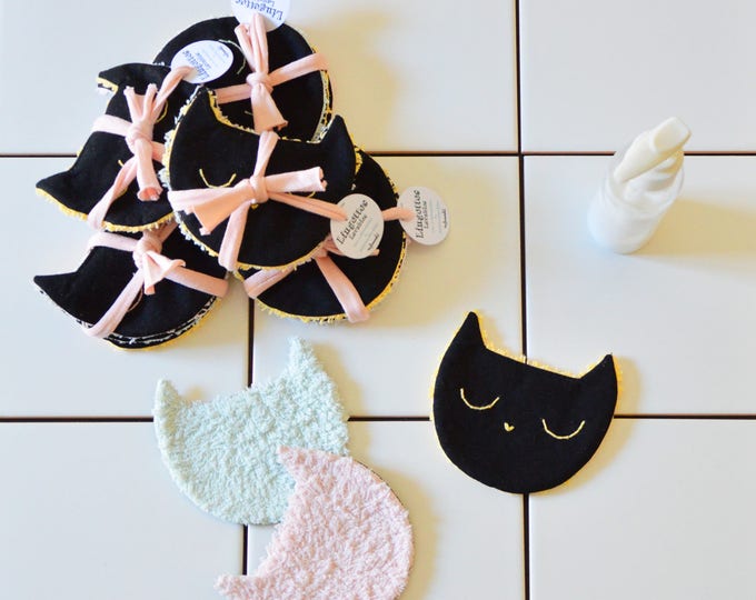 Reusable Make up Pads/ Eco Friendly Cotton Rounds/ Washable Cotton Pads ...