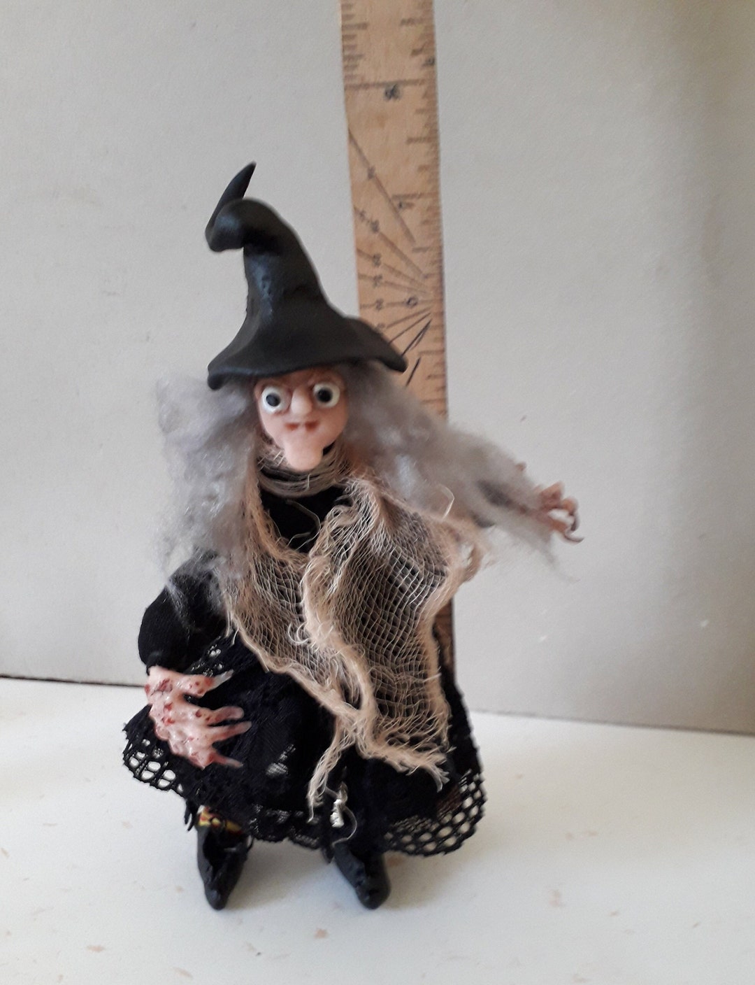 Witch Doll, Wiccan,halloween, Pagan,baba Yaga,scary Witch,witchcraft ...