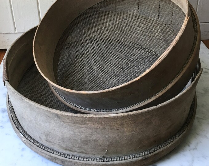 1800s Antique French Grain Sieve, 19th Century French Sieve - Etsy