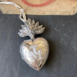 1800s Antique French Sterling Silver Ex Voto, 19th Century French ...