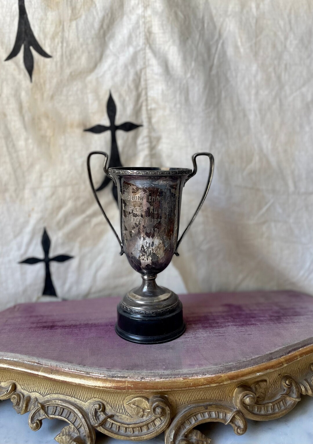 Antique Trophy Cup Dated 1935 - Etsy