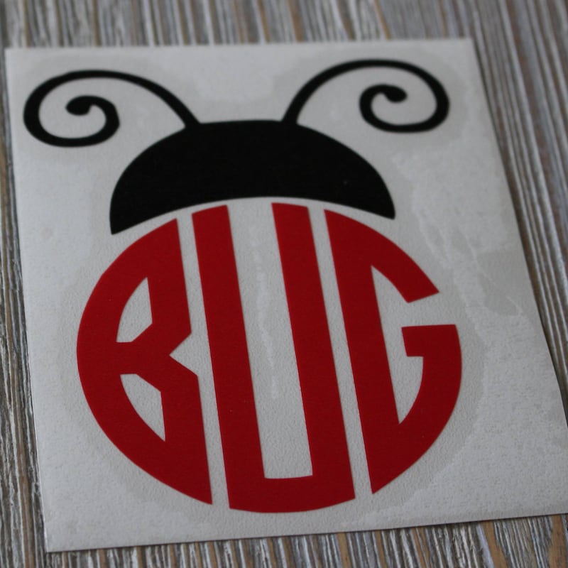 Ladybug Decal - Etsy