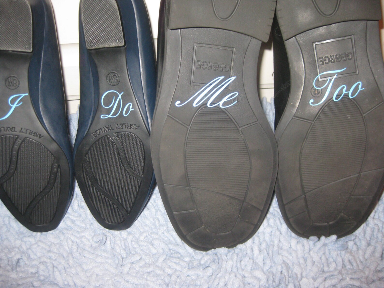 I Do Shoe Decals I Do Shoe Stickers Wedding Decals Shoe - Etsy