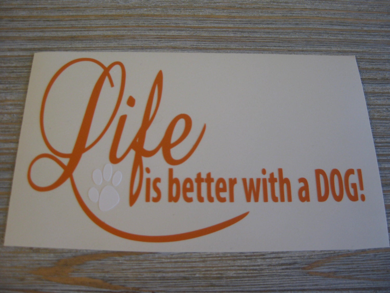 Dog Car Decal Rescue Car Decal Dog Decal Animal Rescue - Etsy