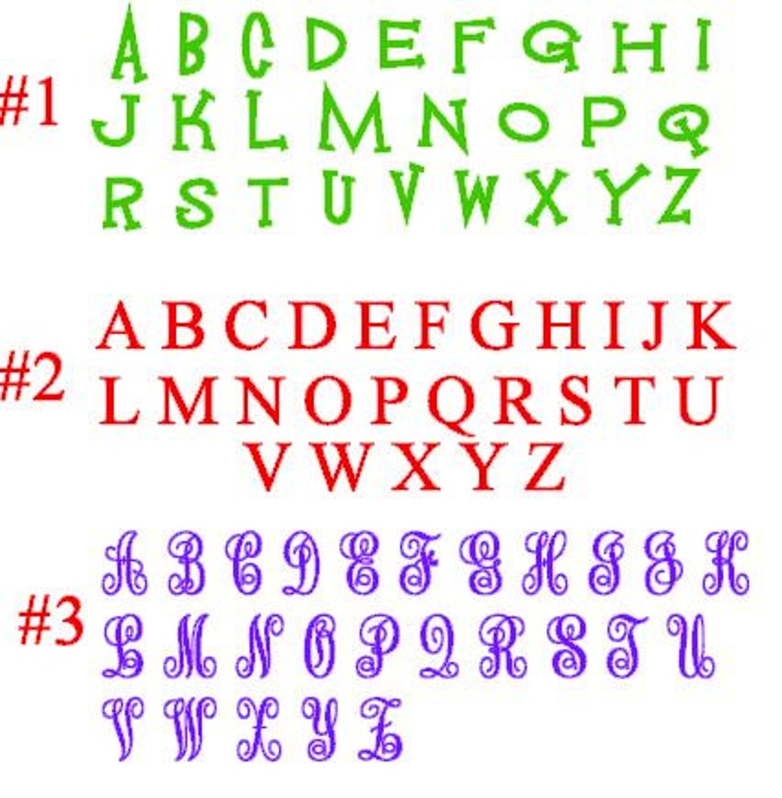 Single Letter Monogram Decal - Monogram Decal - One Letter Monogram ...
