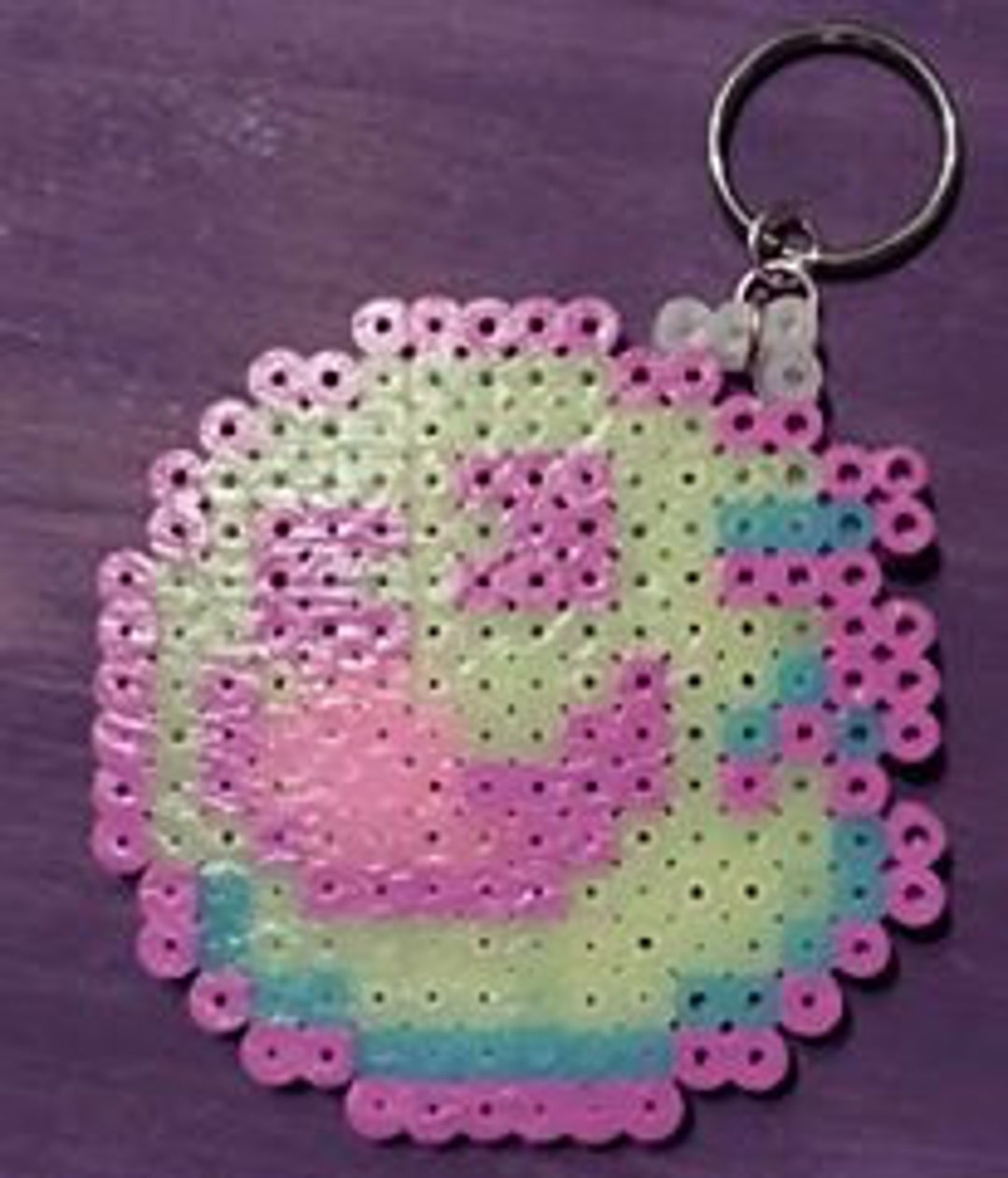 Super Mario Boo Ghost Glow Pastel Keychain - Etsy