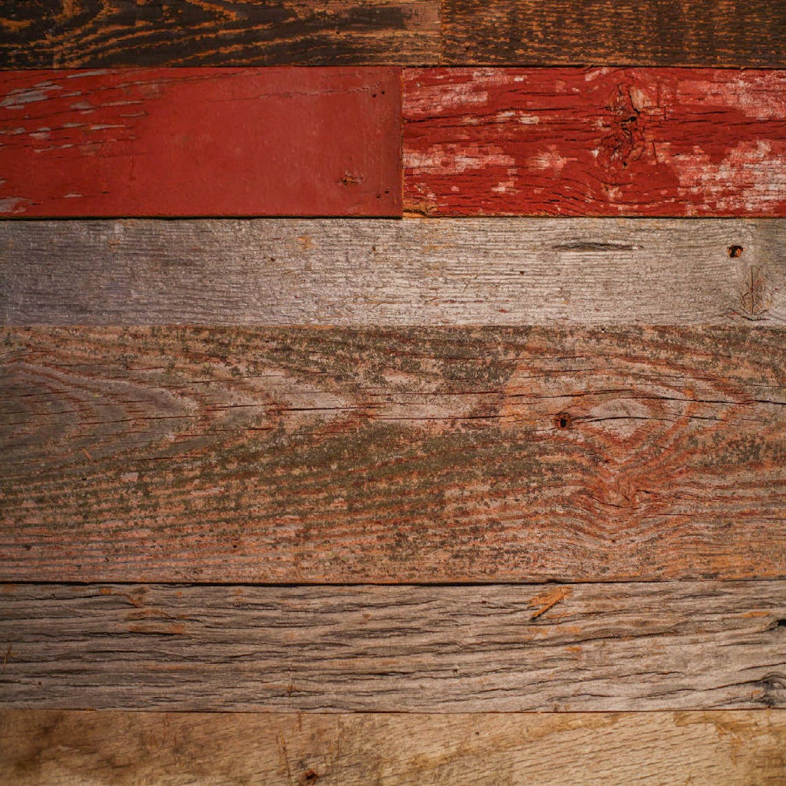 Red and Gray Barn Wood Paneling, 20 Sq. Ft. - Etsy