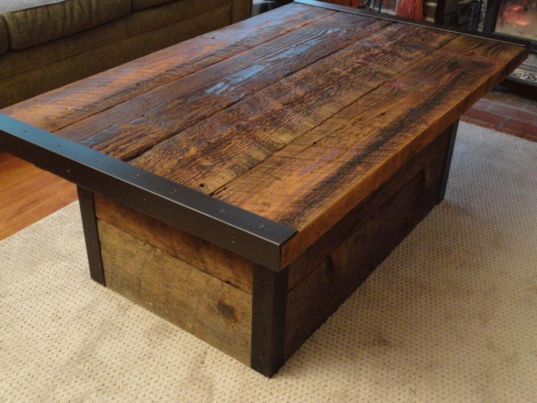 Handmade Unique Design Reclaimed Wood Modern Coffee Table for Home ...