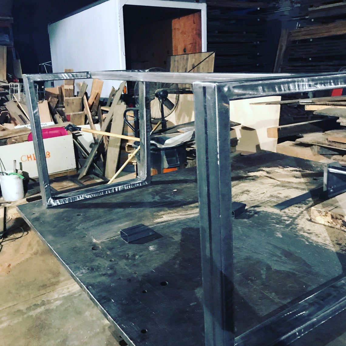 Economy Style Welding Custom Rectangle Shape Stainless Steel Table Legs ...