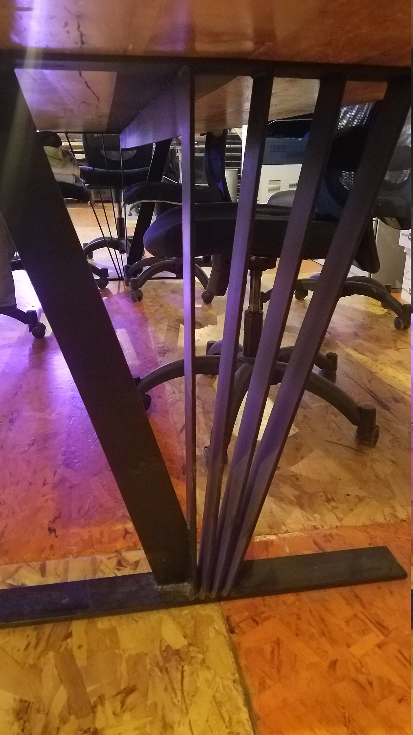 Unique Design Handmade Custom Welding Metal Table Base - Etsy