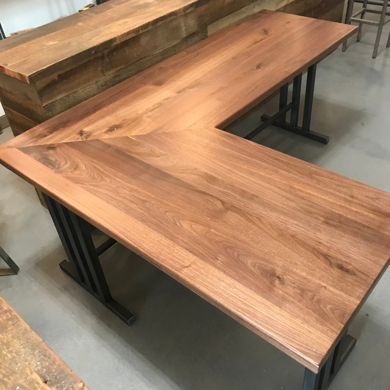 L Shaped Desk - Etsy