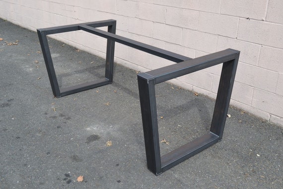 Economy Style Welding Custom Rectangle Shape Stainless Steel Table Legs Metal Table Base Etsy