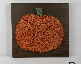 Happy Fall Giant Pumpkin String Art sign Home Decor Gift - Etsy