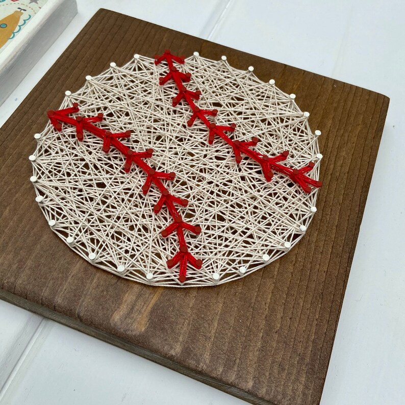 Sports Themed String Art, Basketball, Football, Baseball - Etsy