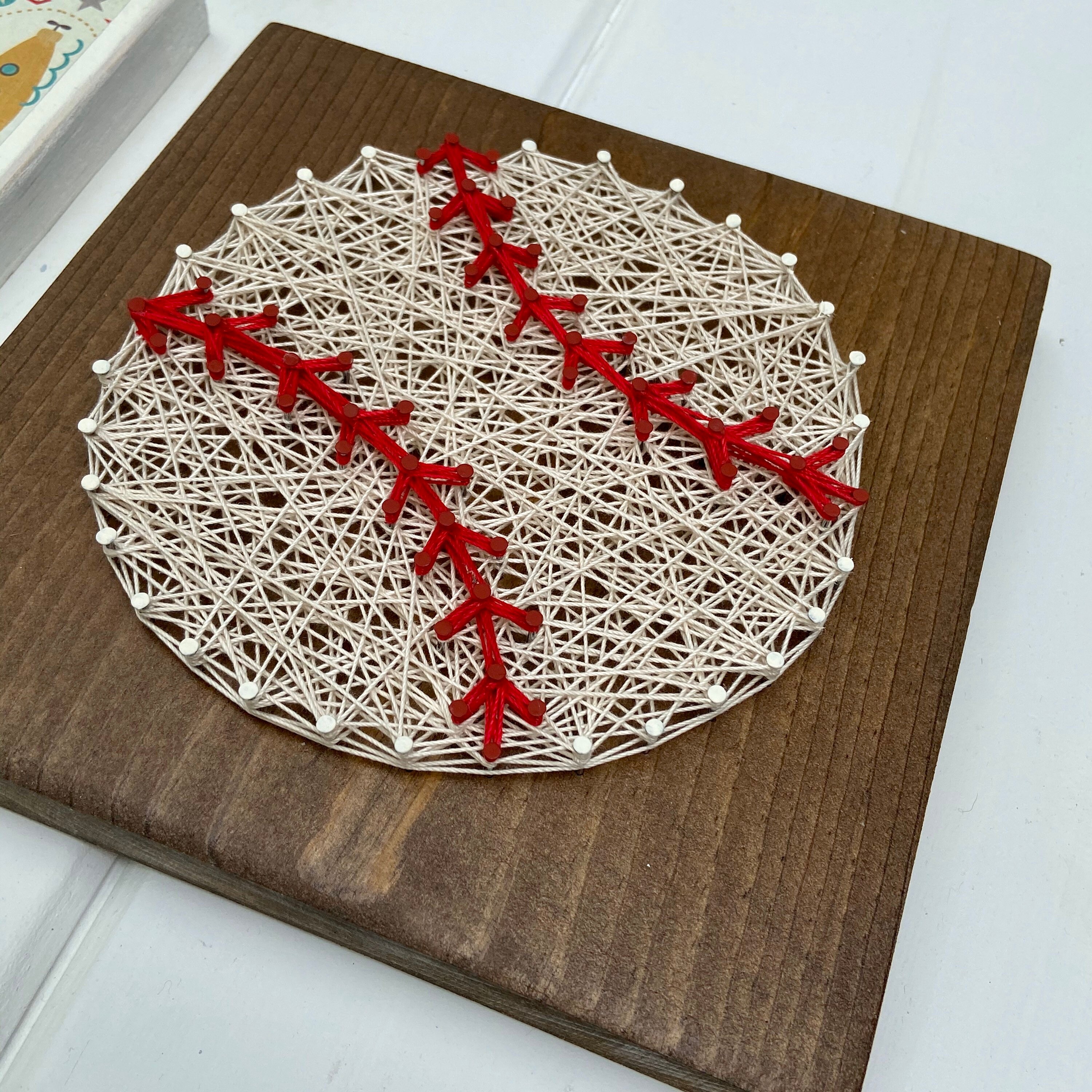 Sports Themed String Art, Basketball, Football, Baseball - Etsy