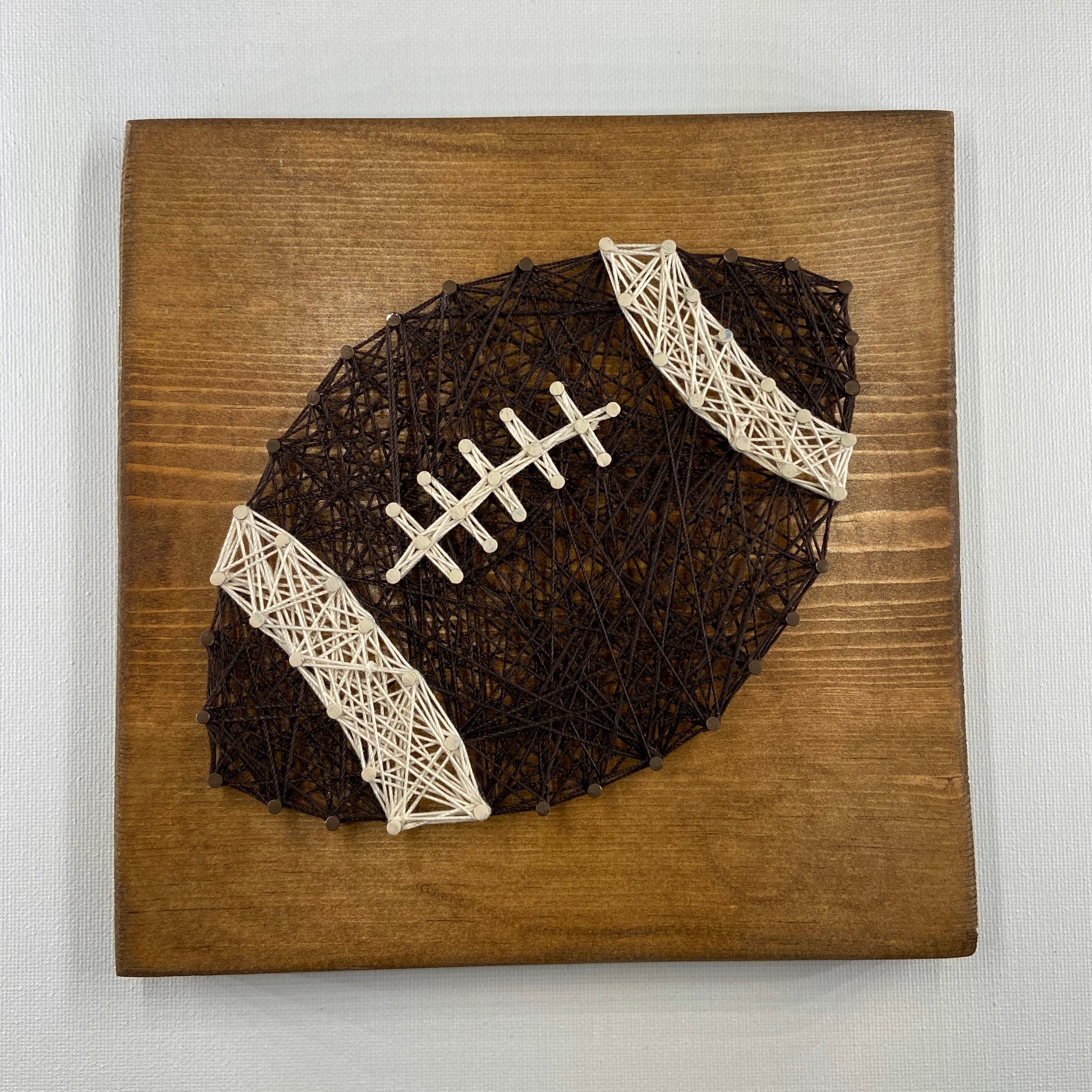Sports Themed String Art, Basketball, Football, Baseball - Etsy