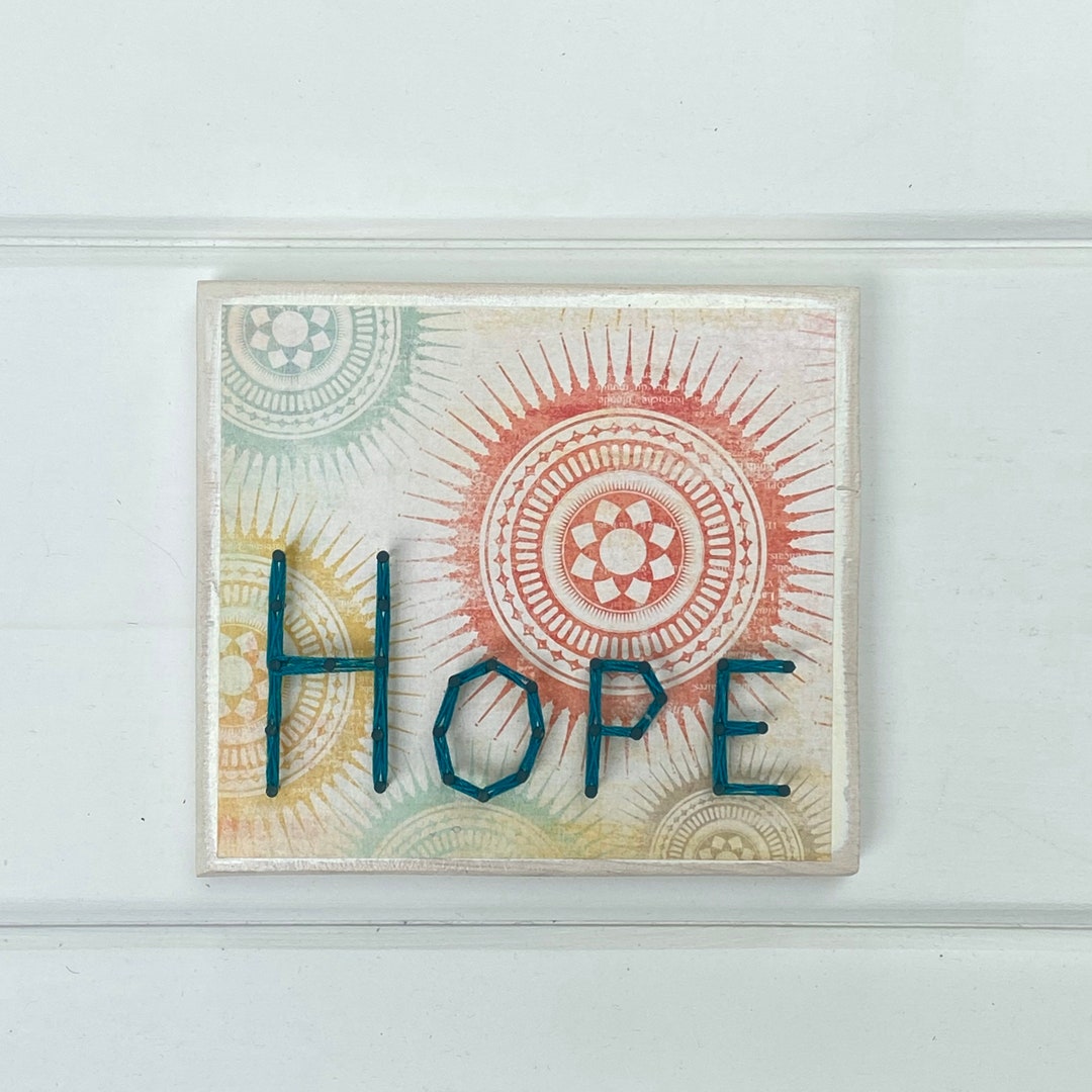 Hope String Art Sign - Etsy