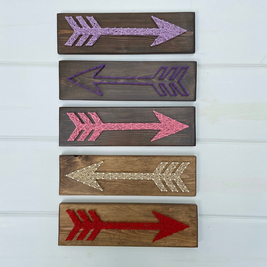 String Art Arrow, Arrow Art, Home Decor - Etsy