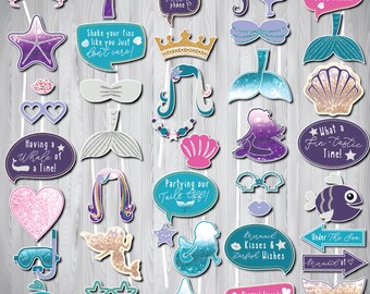 Mermaid Photo Booth | Etsy