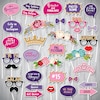 Spanish Language Props, Es Un Nina Props, Spanish Pink Girl Baby Shower ...
