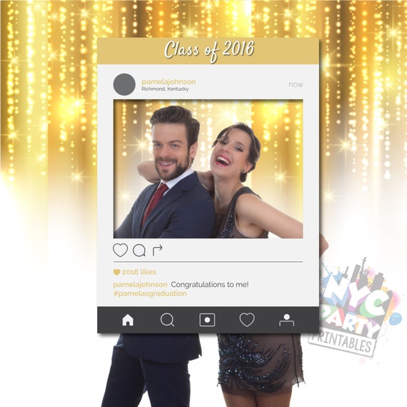 Social Media Frame, Personalized IG Frame, Selfie Frame, Pick YOUR ...