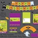Halloween Party Printable Decor Bundle: Banners, Signs, Labels (digital ...