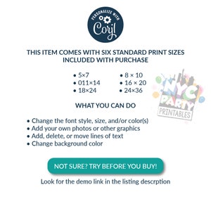 Editable Event Sign Template: Party, Wedding, Graduation (digital ...