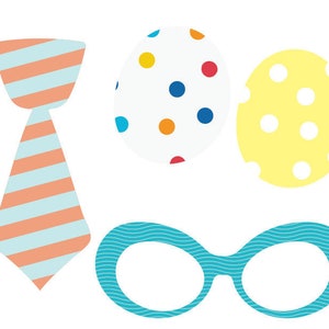 Easter Photo Booth Props, Easter Bunny Props, Easter Decor, Easter Egg ...