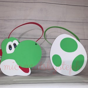 FOAM Super Mario Bros Inspired BASKET SIZE for Candy Bags Christmas ...